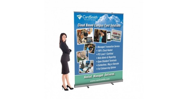 Econo 60x78 Retractable Banner Stand Print | Roll Up Banner Stand